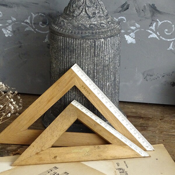Vintage Wooden Ruler - Etsy