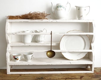 Wooden Plate Rack - Etsy