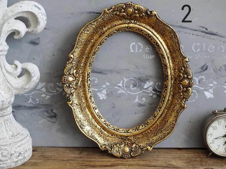 French Gold Wood Gesso Picture Frame Deep Ornate Gilt Frame | Etsy