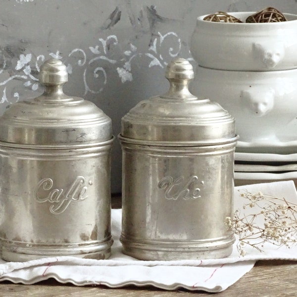 Vintage Coffee Jar - Etsy