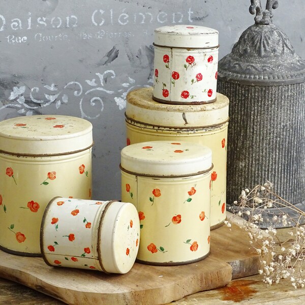 Tin Storage Box - Etsy
