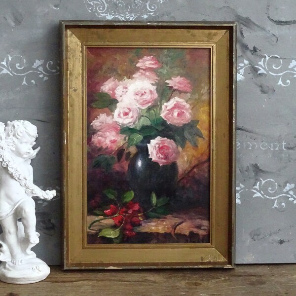 Shabby Chic Painting - Etsy