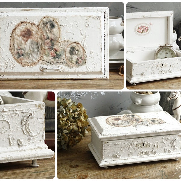 Boxes Shabby Chic - Etsy