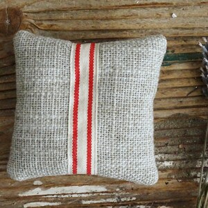 Antique Grain Sack Lavender Sachet Lace, European Lavender Sachet ...