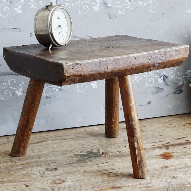 Primitive Stool - Etsy