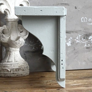 Blue 2 Tier Bracket Shelf Pegs, Corbel Wood Wall Storage Shelf Hooks ...