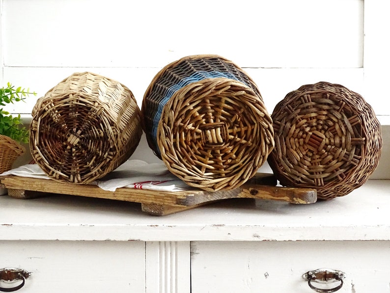 Large European Wicker Demijohn Vintage Woven Basket Wrapp Wine - Etsy