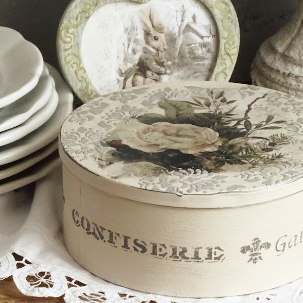 Shabby Chic Tin - Etsy