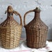 Large European Wicker Demijohn Vintage Woven Basket Wrapp Wine - Etsy