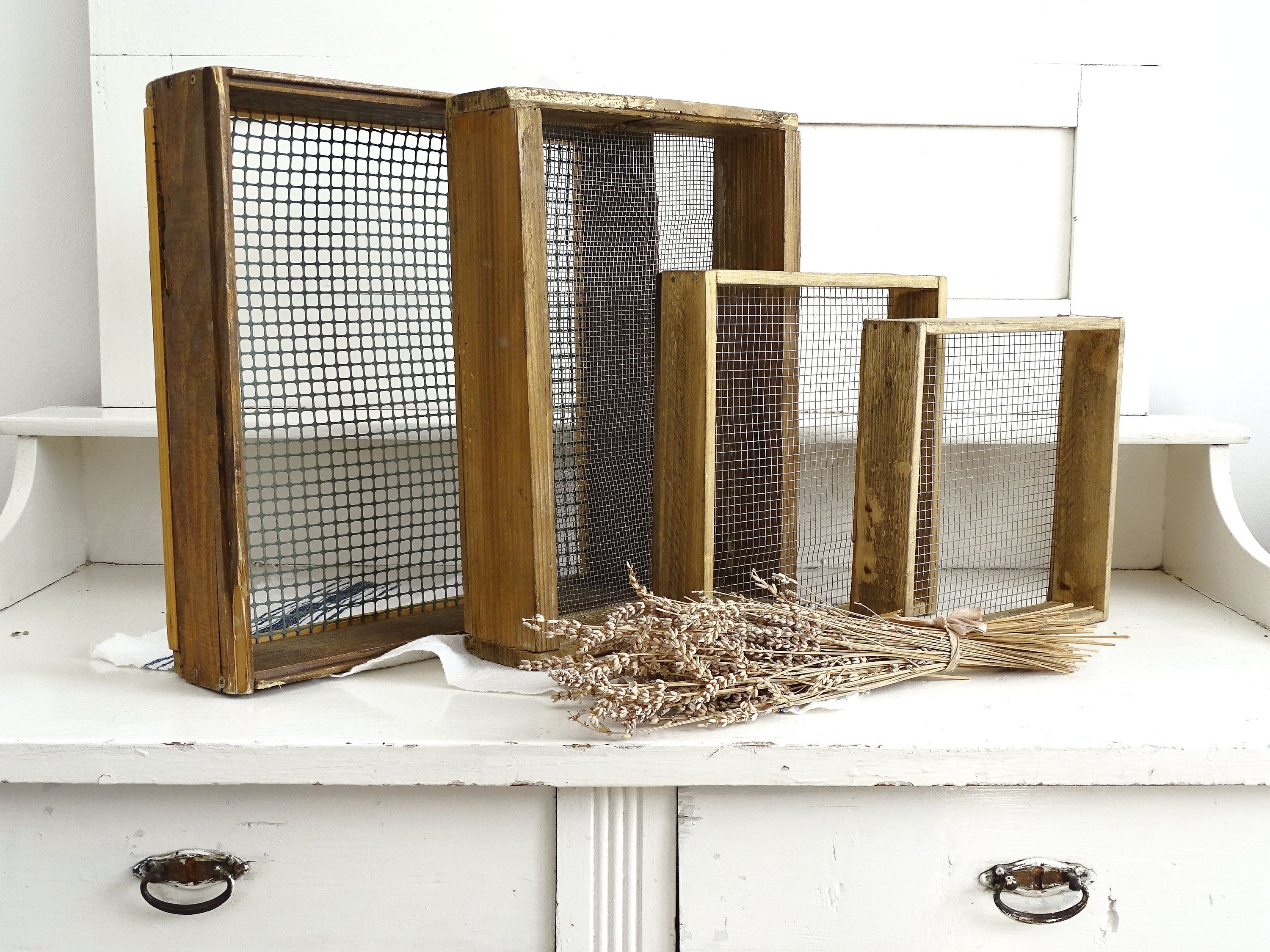 Kitchen Décor Home & Living Country chic Farmhouse Rustic home decor ...