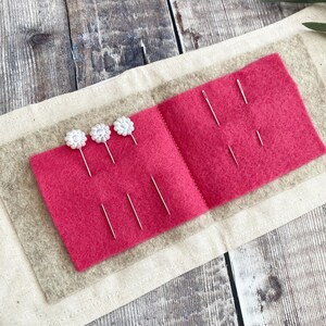 Strawberry Needle Book, Needle Case, Sewer Gift - Etsy