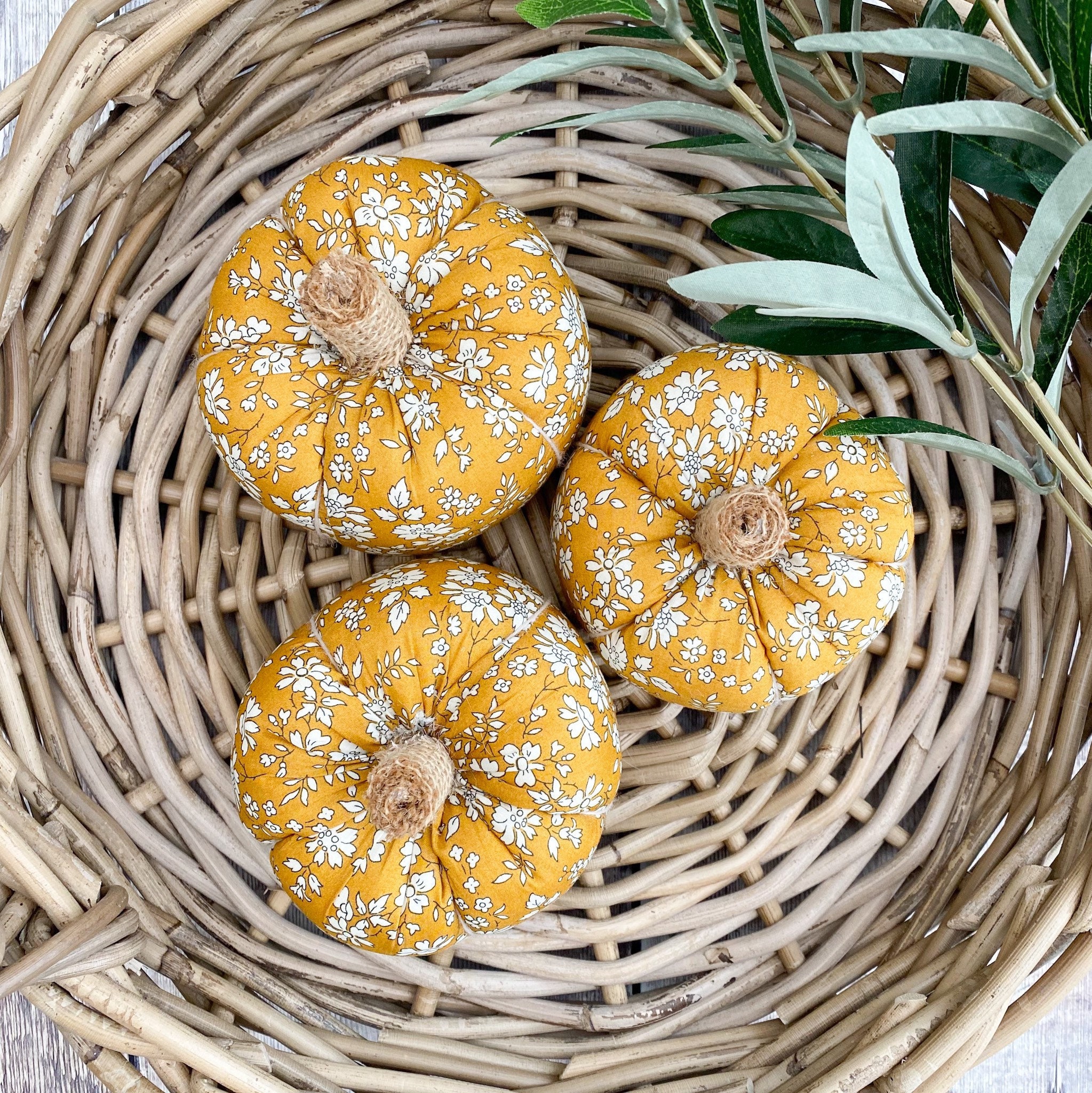 Liberty Mustard Capel Fabric Pumpkin Autumn Pumpkin Fall | Etsy UK