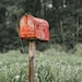 Old Rusty Dented Mailbox Photo Print Wall Art / Decor Country Mailbox ...