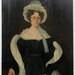 Original Early 19th Century Antique Oil Painting on Wood Portrait of ...