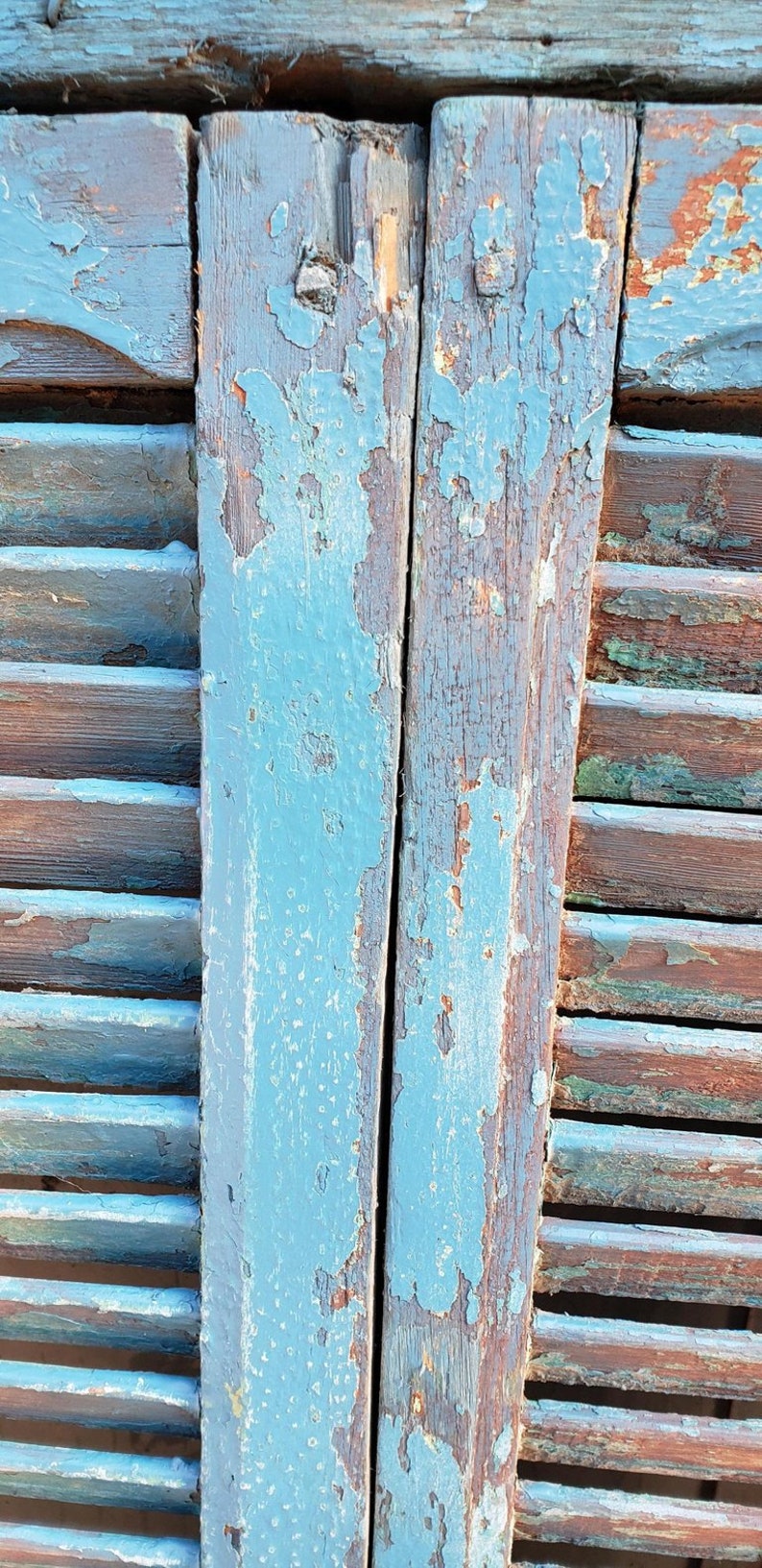 Moroccan Turquoise Old Window Frame 23MO57 - Etsy