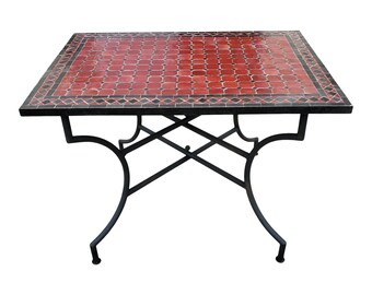 Rectangular Mosaic Table - Etsy