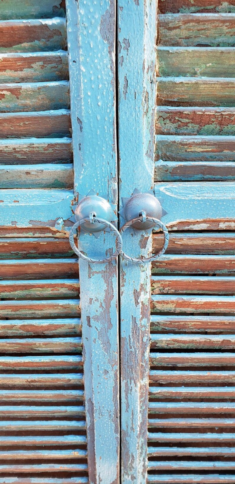 Moroccan Turquoise Old Window Frame 23MO57 - Etsy