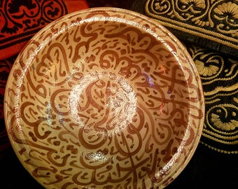 Moroccan plate | Etsy