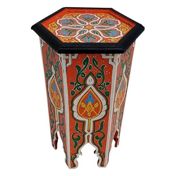 Orange Side Table - Etsy