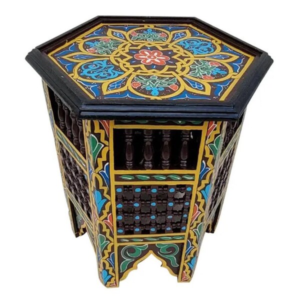 Painted Side Table - Etsy