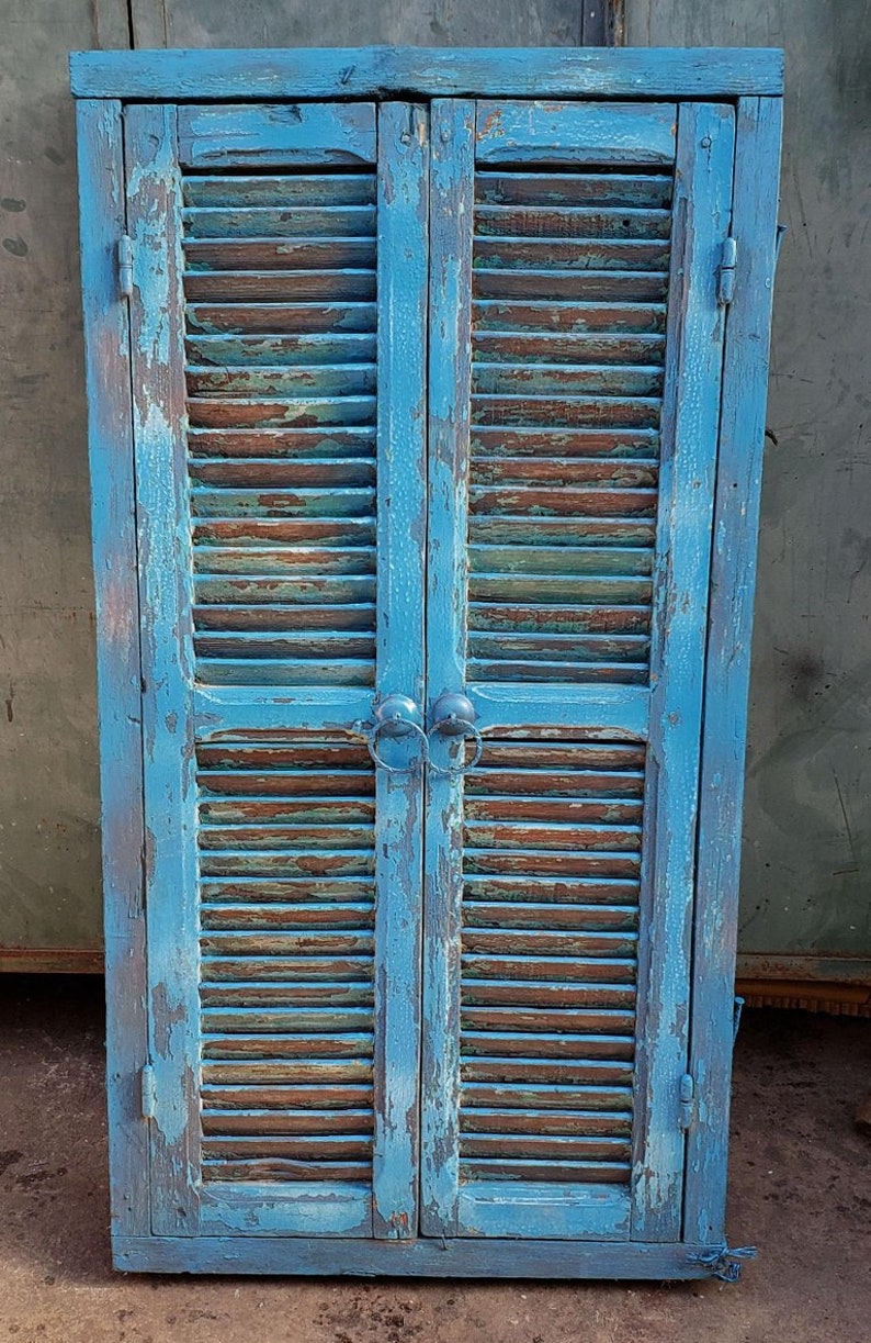 Moroccan Turquoise Old Window Frame 23MO57 - Etsy