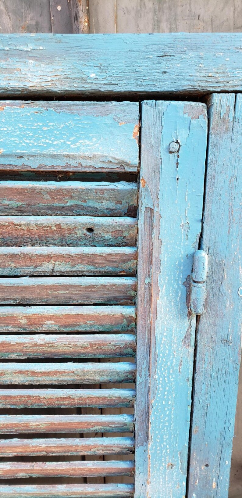 Moroccan Turquoise Old Window Frame 23MO57 - Etsy