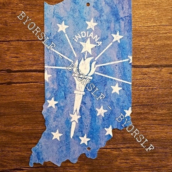 Indiana Home Sign - Etsy