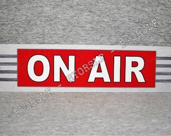 On air sign | Etsy