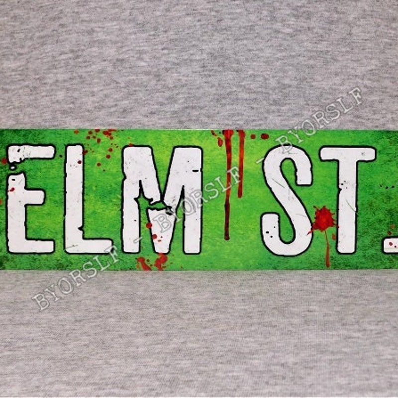 Elm Street Sign - Etsy
