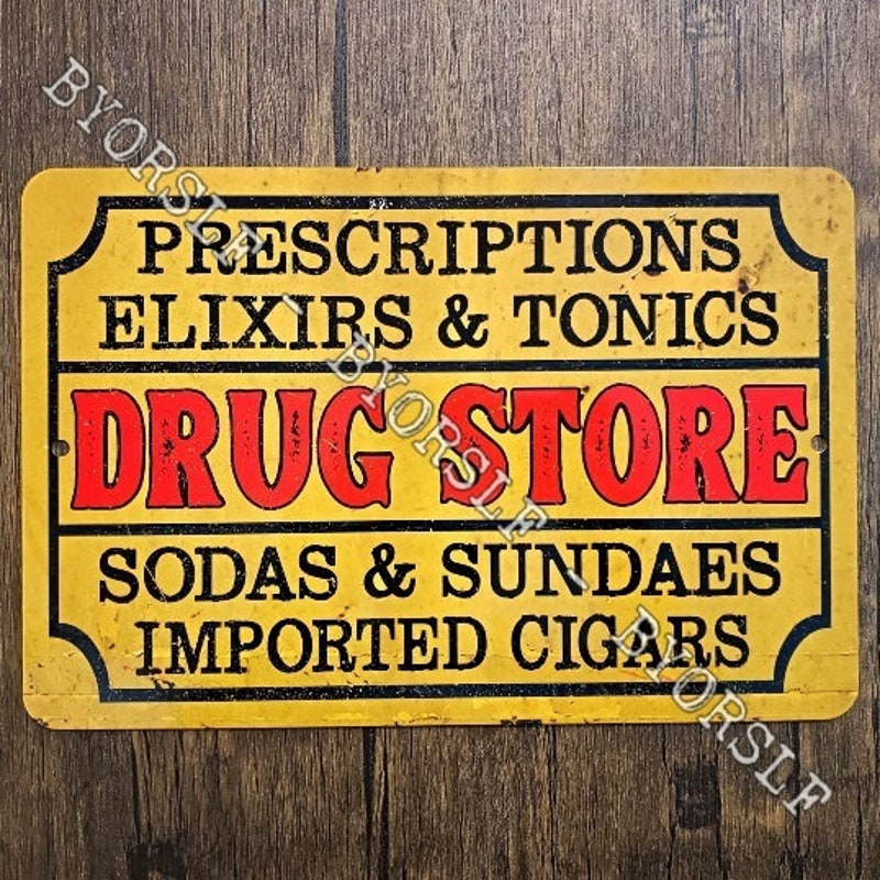 Drug Store - Etsy