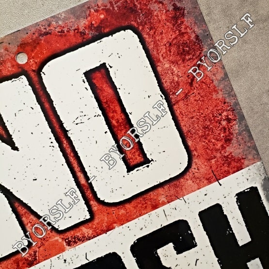 Metal Sign NO MOSH PITS Circle Crowd Surfing Stage Diving Wall - Etsy UK