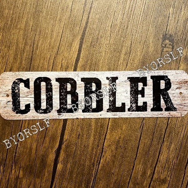 Cobbler - Etsy
