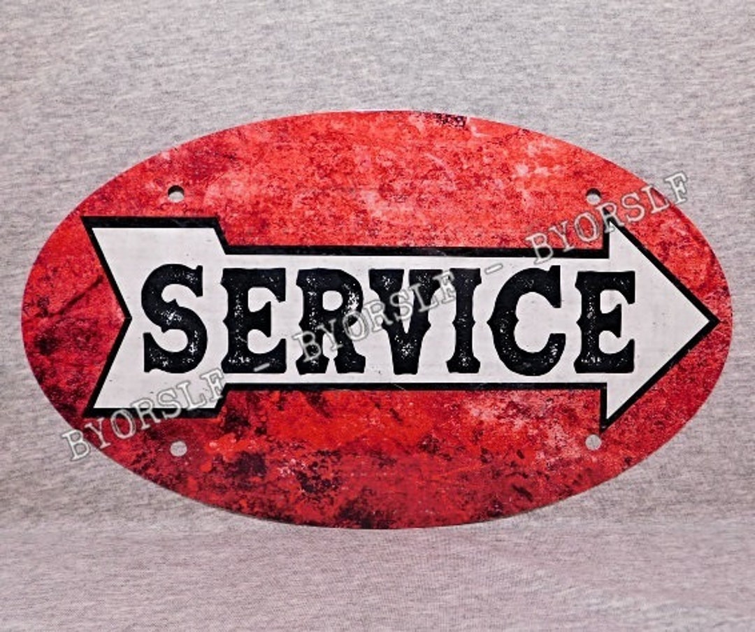 Metal Sign SERVICE Auto Care Car Automobile Repair Mechanic - Etsy