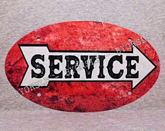 Service Center Sign - Etsy