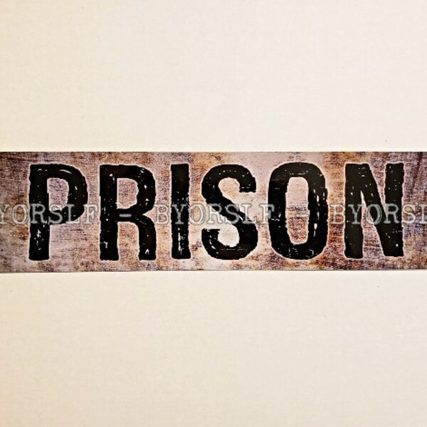 Jail Sign - Etsy