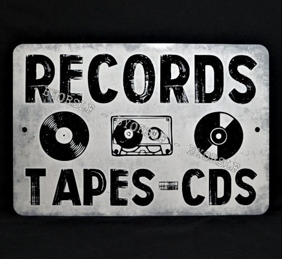 Record Store Sign