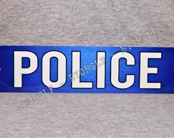 Police Metal Sign - Etsy