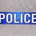 Metal Sign POLICE DEPARTMENT Station Officer Law Enforcement Agency ...