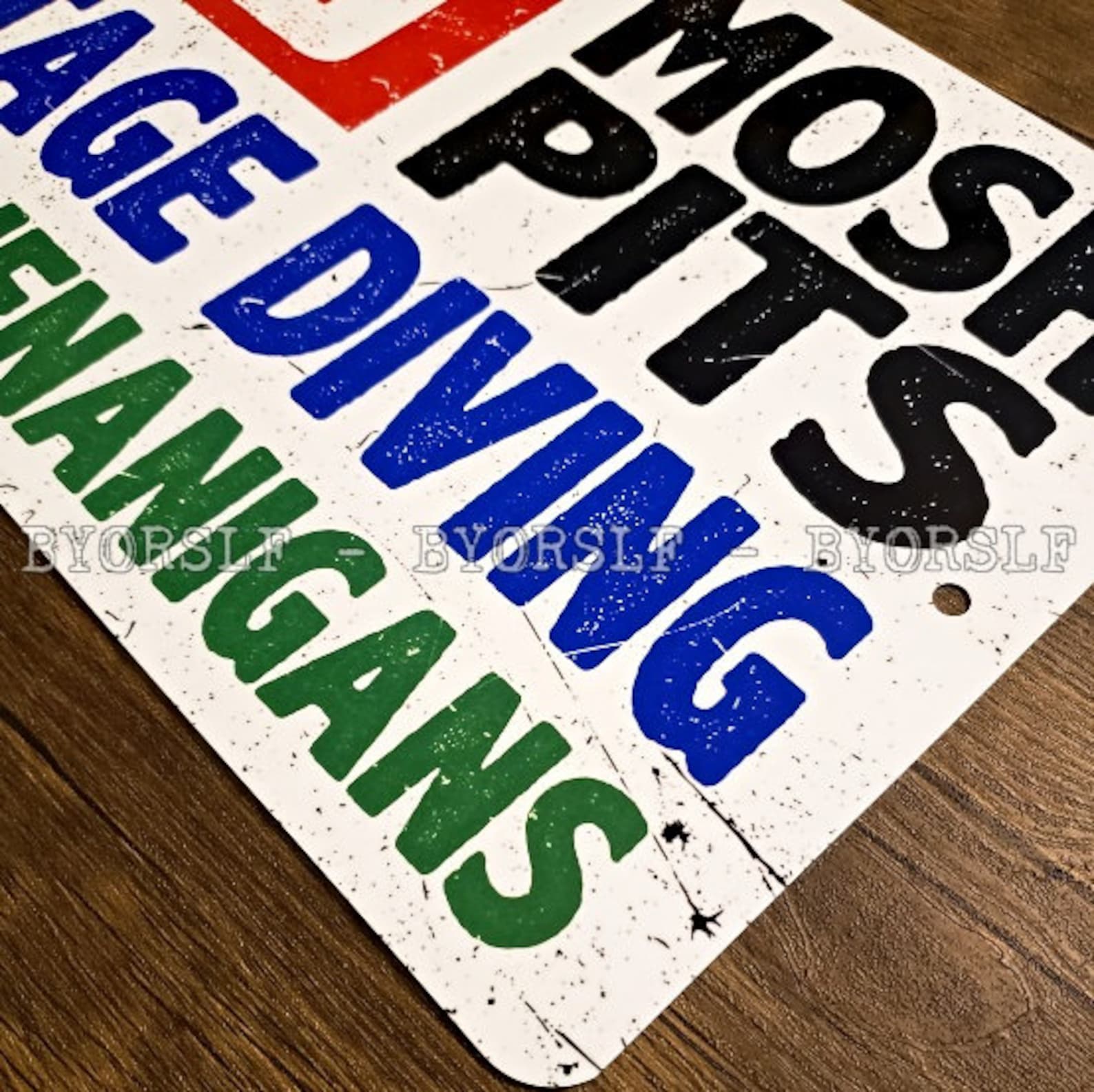 Metal Sign NO MOSH PITS Stage Diving Shenanigans Crowd Surfing - Etsy