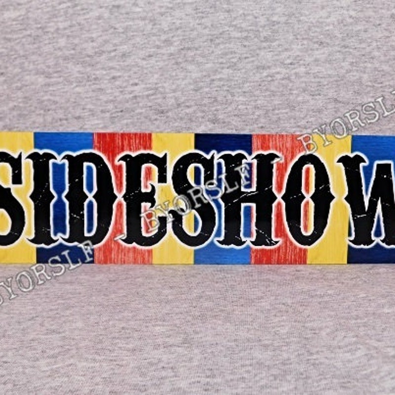 Sideshow Poster - Etsy
