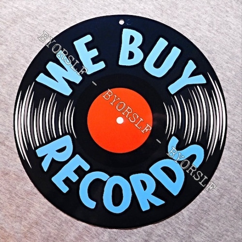 Metal Sign RECORD SHOP Vinyl Albums Indie Record Store Day - Etsy
