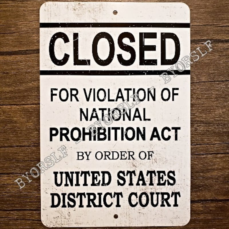 Pre Prohibition - Etsy