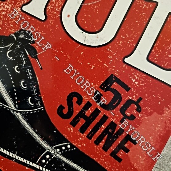 Metal Sign SHOE REPAIR Shine Boy Shop Cobbler Shoeshiner Store - Etsy