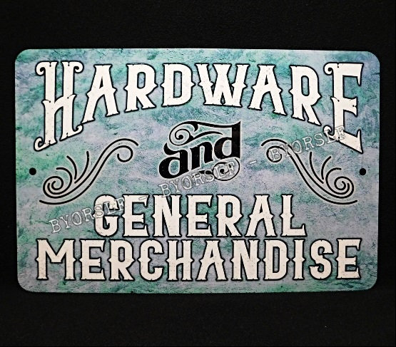 Hardware Sign