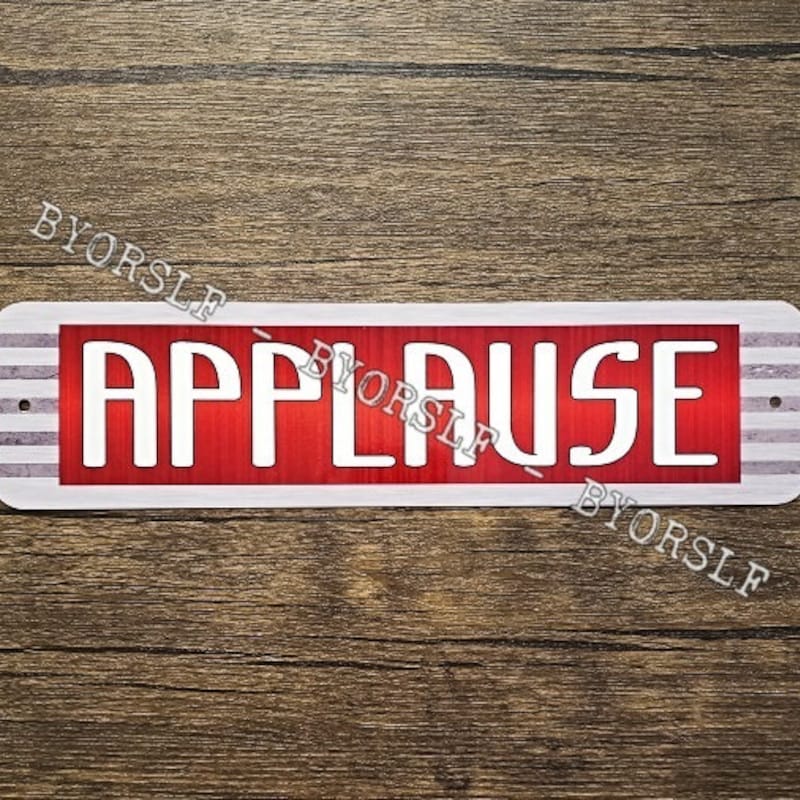 Applause Sign - Etsy