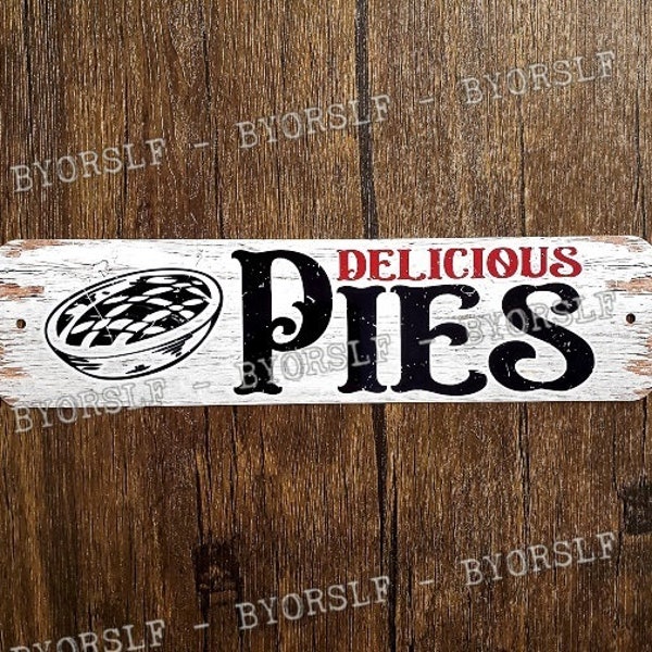 Fresh Baked Pies Sign - Etsy