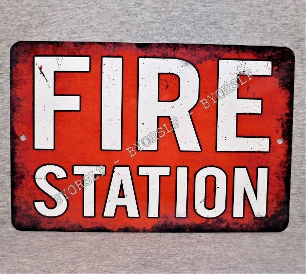 Fire Station Sign