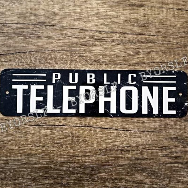 Public Telephone - Etsy Denmark