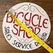 Metal Sign BICYCLE SHOP Bike Bikes Cyclery Vintage Style Cycle Dealer ...