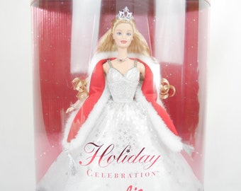 2001 Holiday Barbie Doll - Etsy